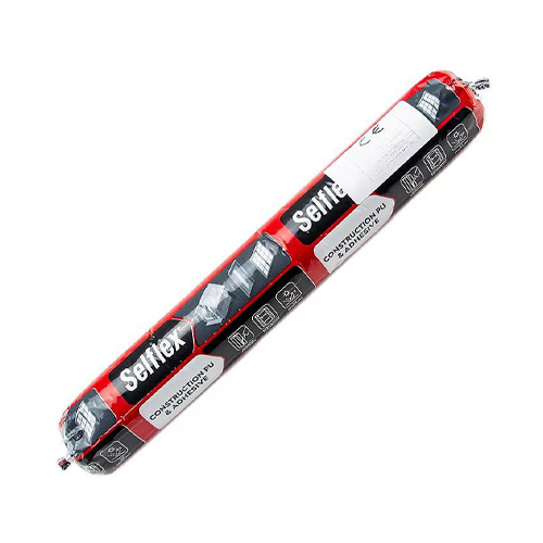 П.У. Лепило уплътнител строително БЯЛ салам 600 мл | SELFLEX, Mobili.bg